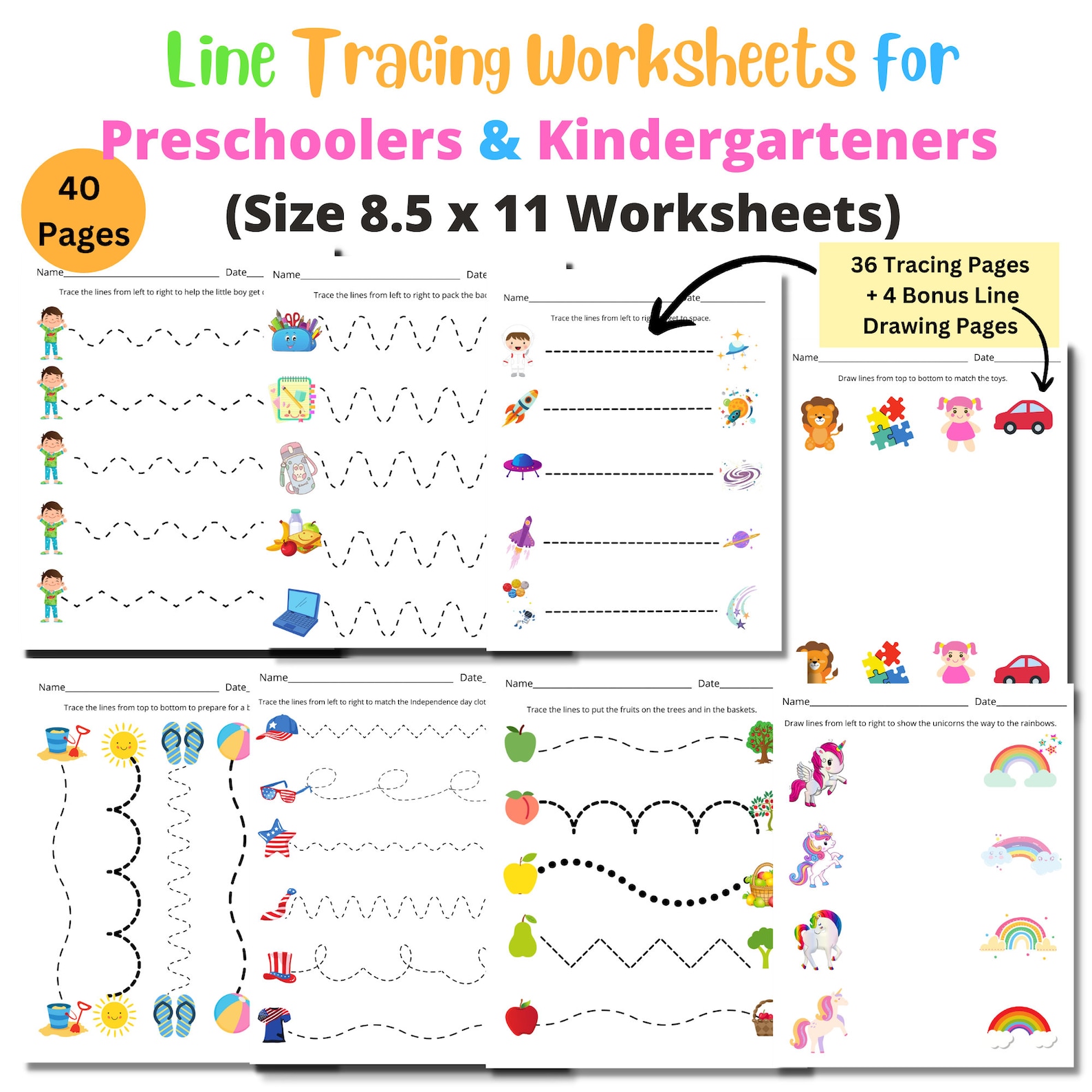 Letter Tracing, Handwriting Practice, Worksheets, Preschool ...