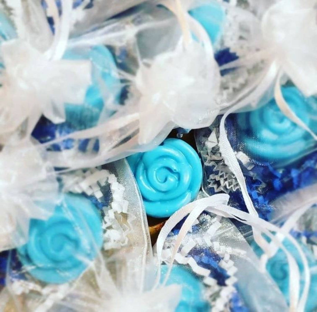 12 Mini Rose Soaps - Etsy