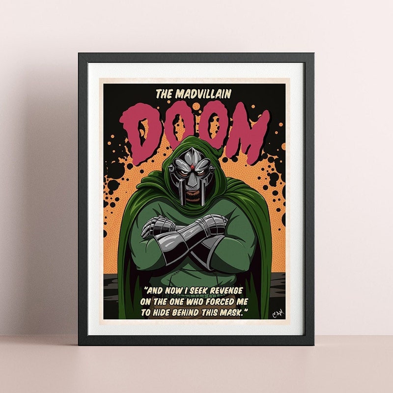 Mf Doom Artwork - Etsy