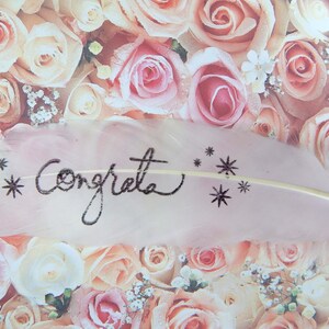 Congratulations, Graduation Gift, Feather, - Etsy