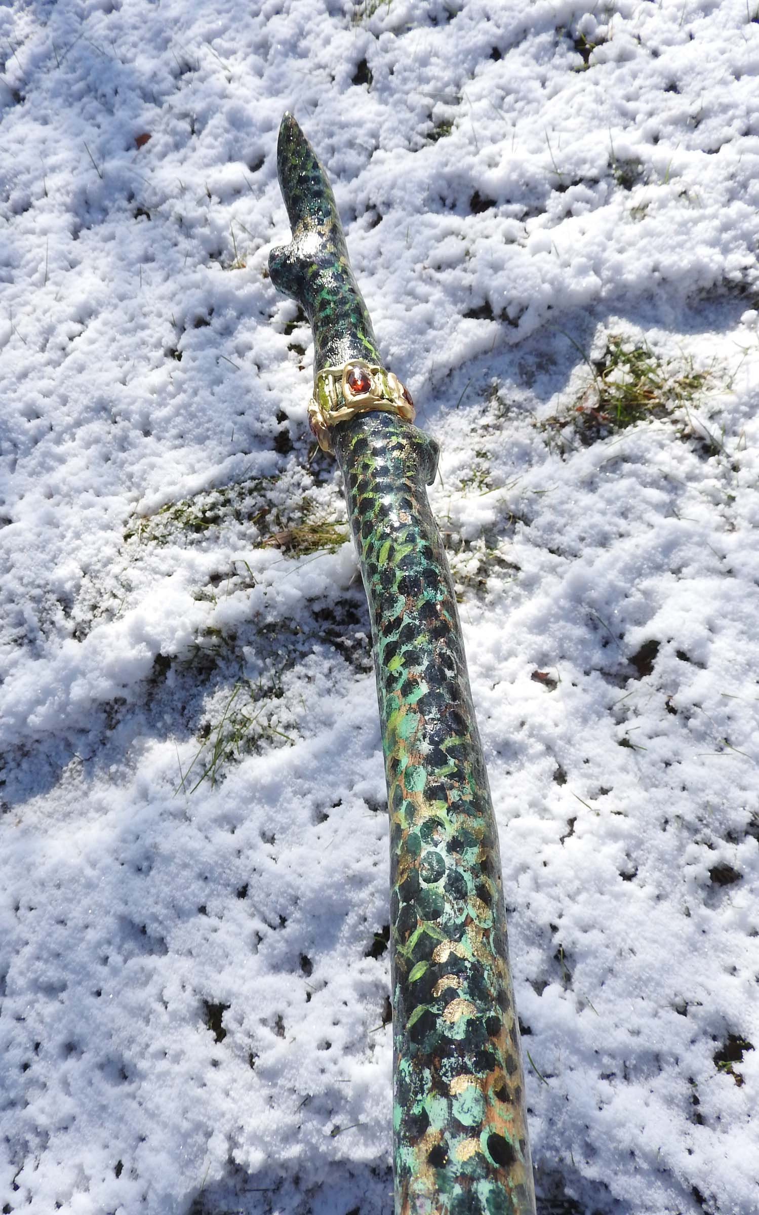 Dragon Staff, Sorcerer Staff, Wizard Staff - Etsy