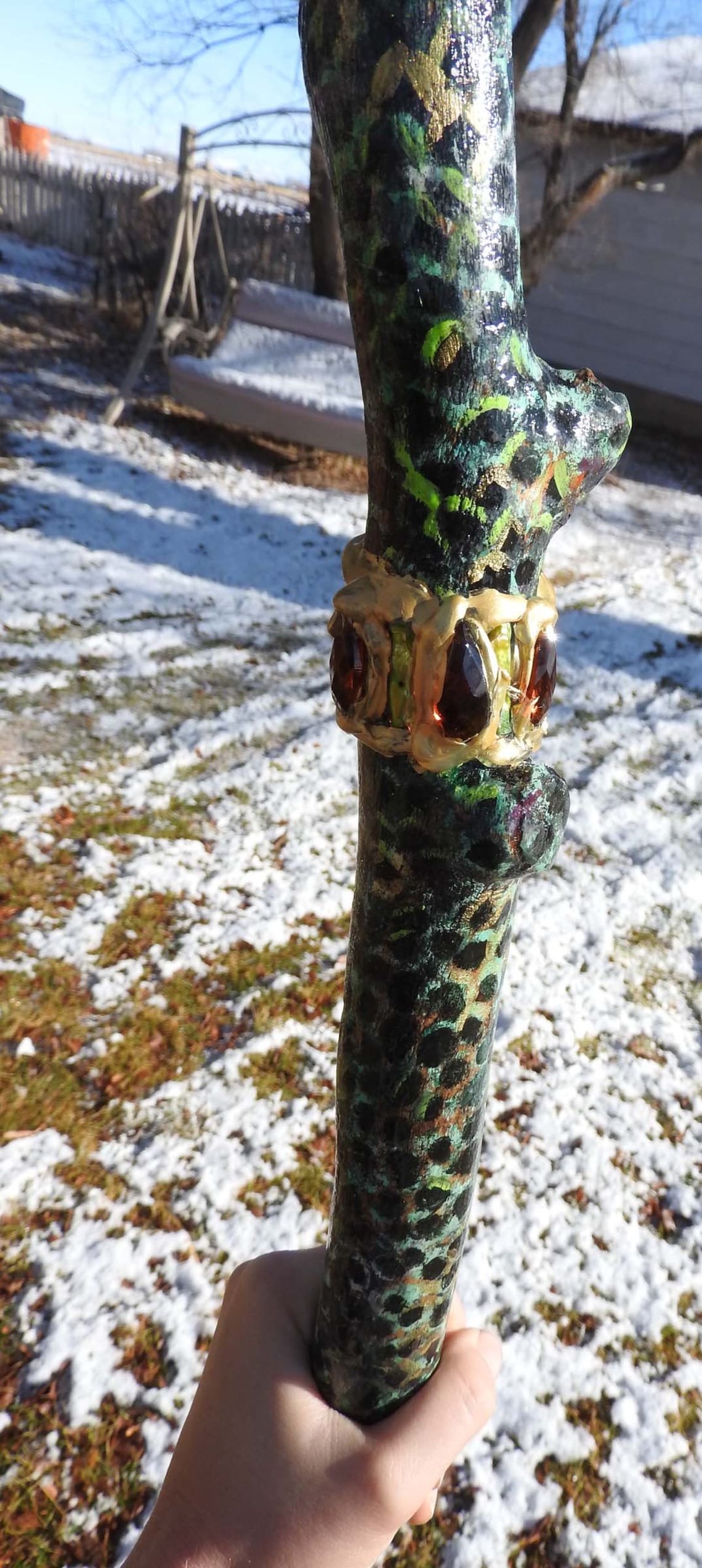 Dragon Staff Sorcerer Staff Wizard Staff - Etsy