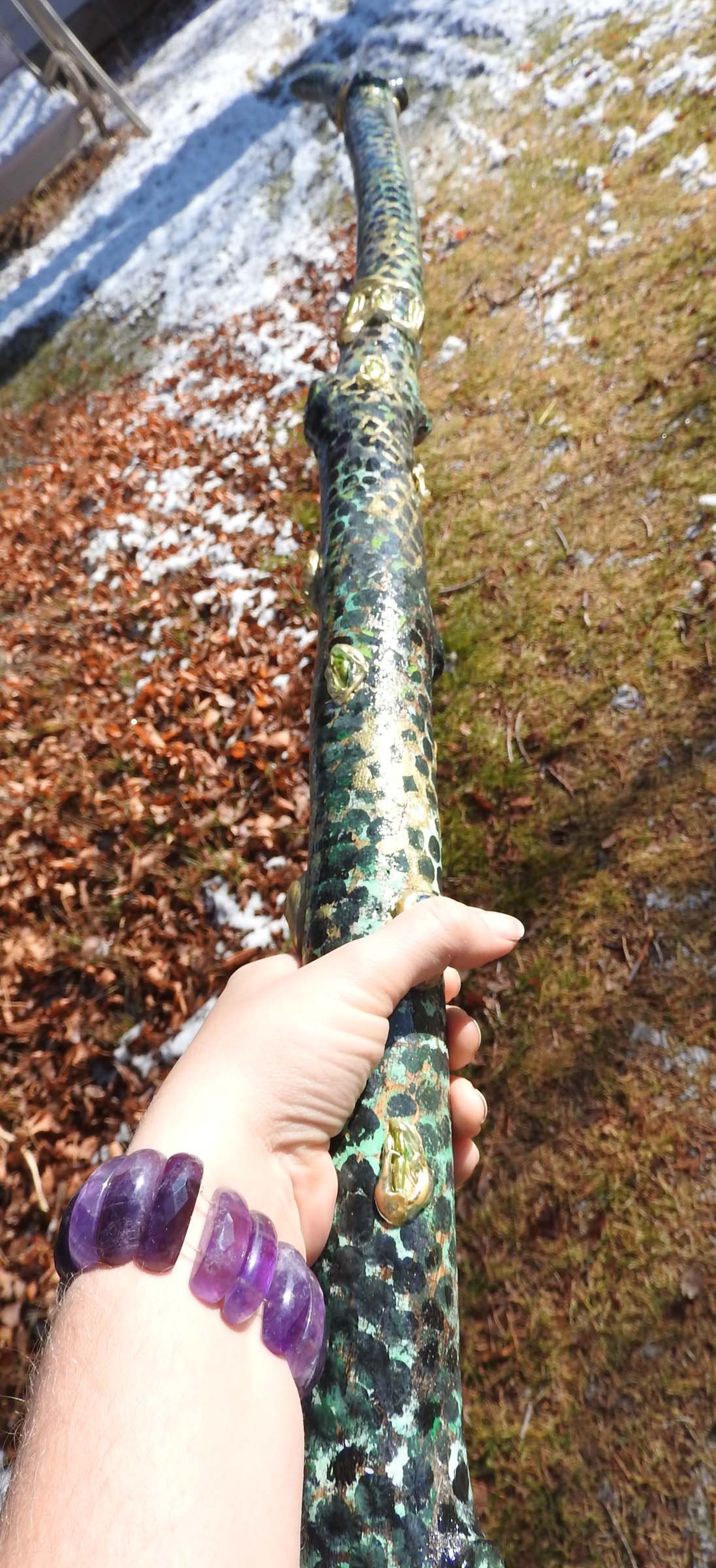Dragon Staff, Sorcerer Staff, Wizard Staff - Etsy