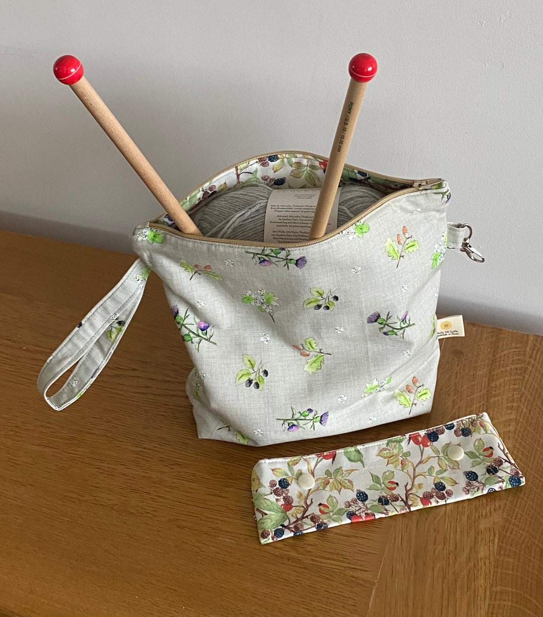 Knitting Project Bag. - Etsy