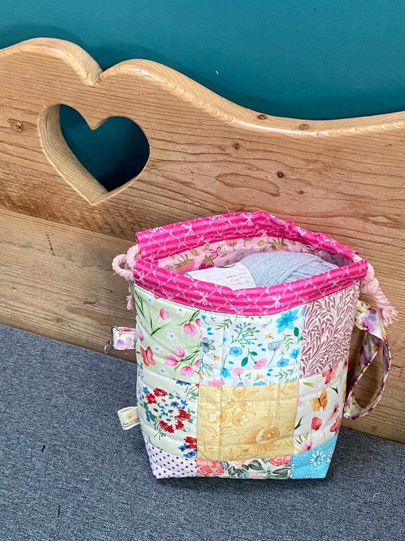 Knitting Project Bag - Etsy