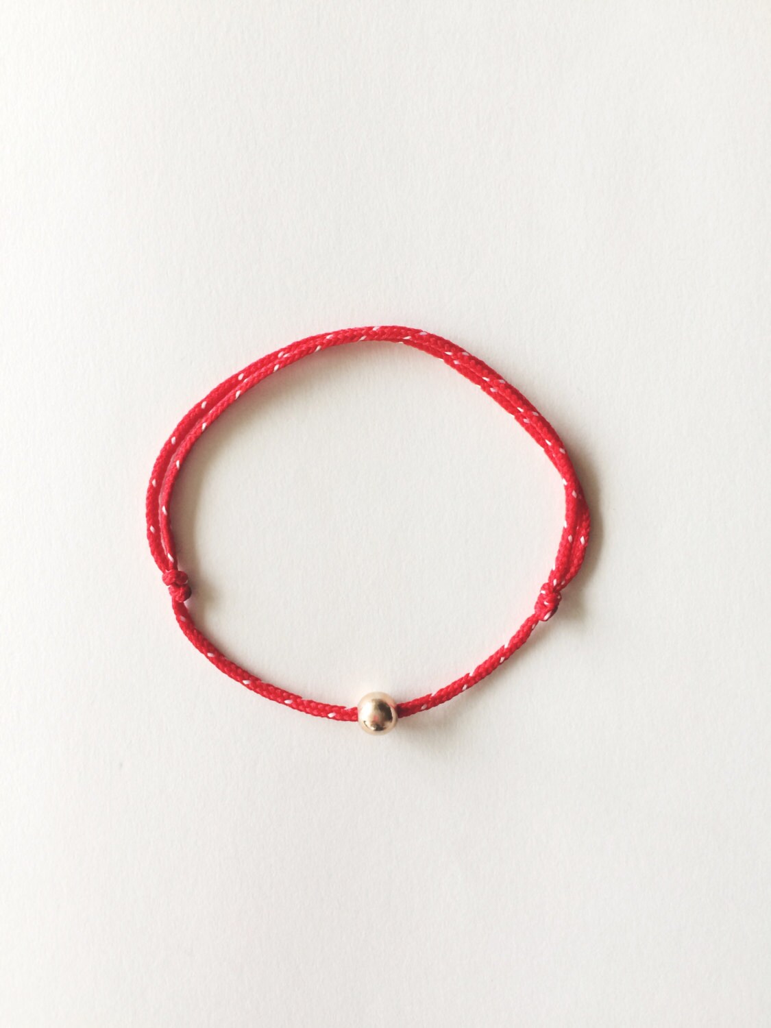 Red String Bracelet thin Protection Bracelet Kabalah | Etsy