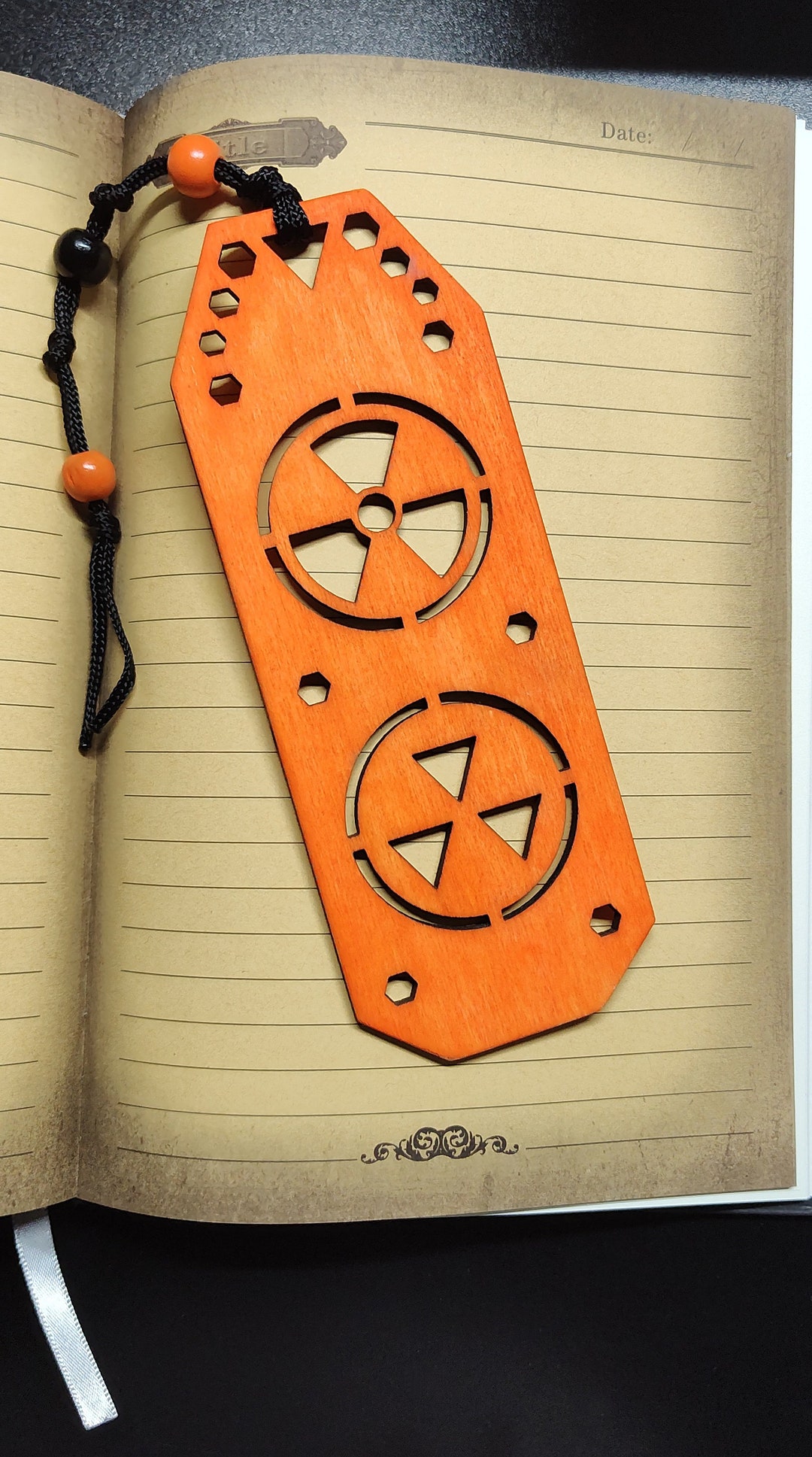 Fallout Nuclear Signs Bookmark Laser Wooden Cut Out - Etsy