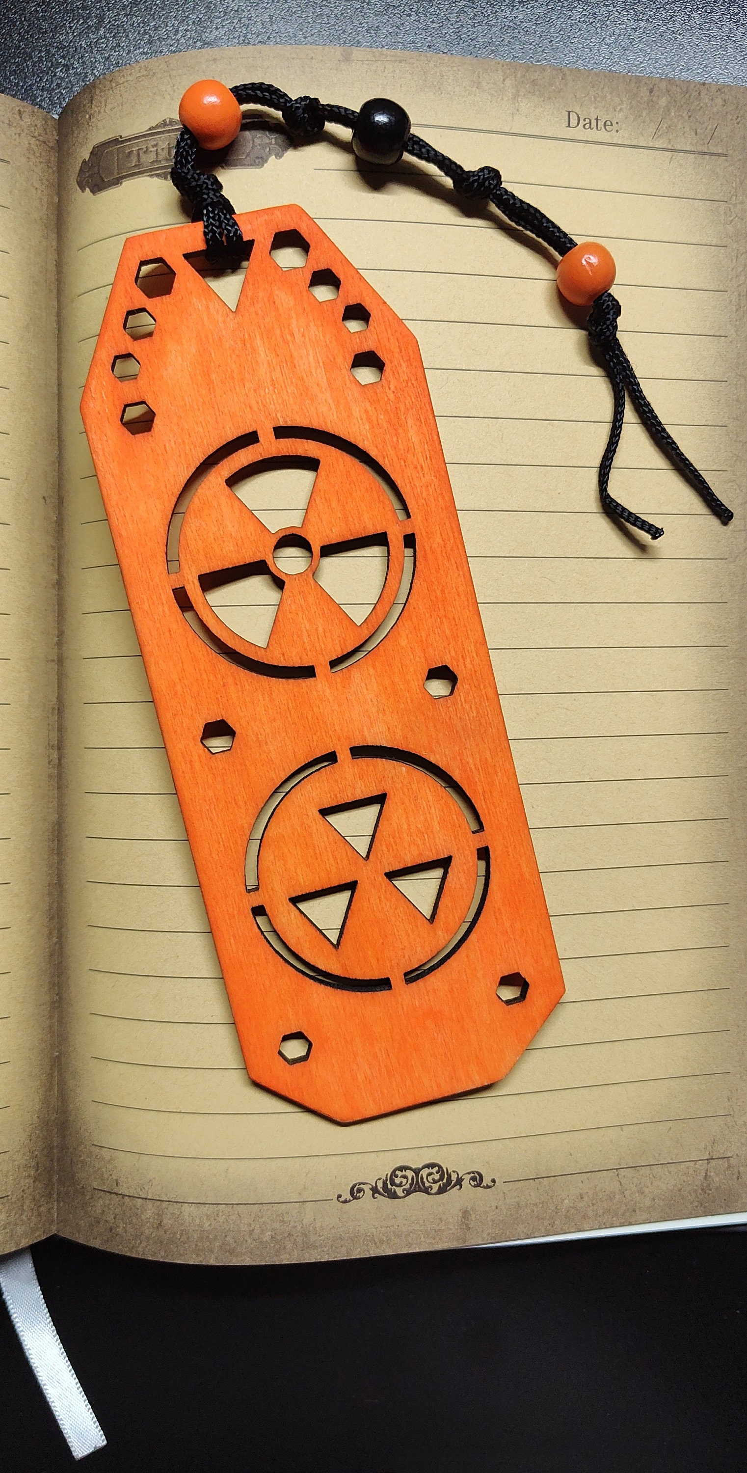 Fallout Nuclear Signs Bookmark Laser Wooden Cut Out - Etsy