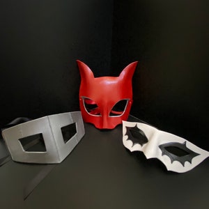 Persona 5 Phantom Thief Joker Leather Mask - Etsy