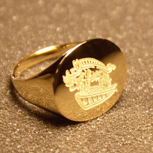 Kingsman Ring / Personalized / Signature / Engraving / - Etsy