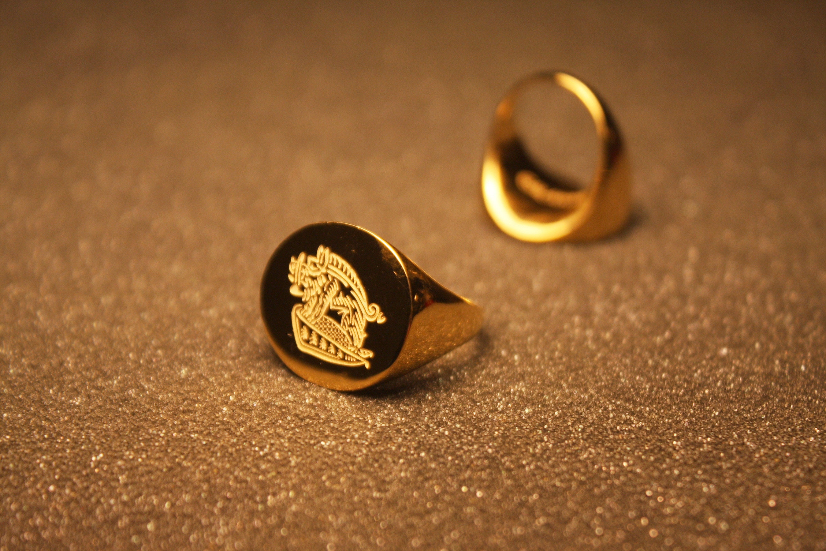 Kingsman Ring / Personalized / Signature / Engraving / - Etsy UK