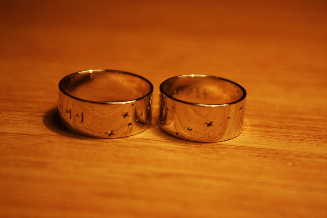 Constellation Ring / Personalized / Signature / Inside - Etsy