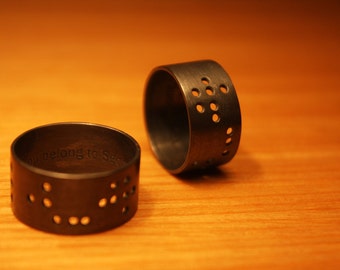 Kingsman Ring / Personalized / Signature / Engraving / Sterling Silver ...