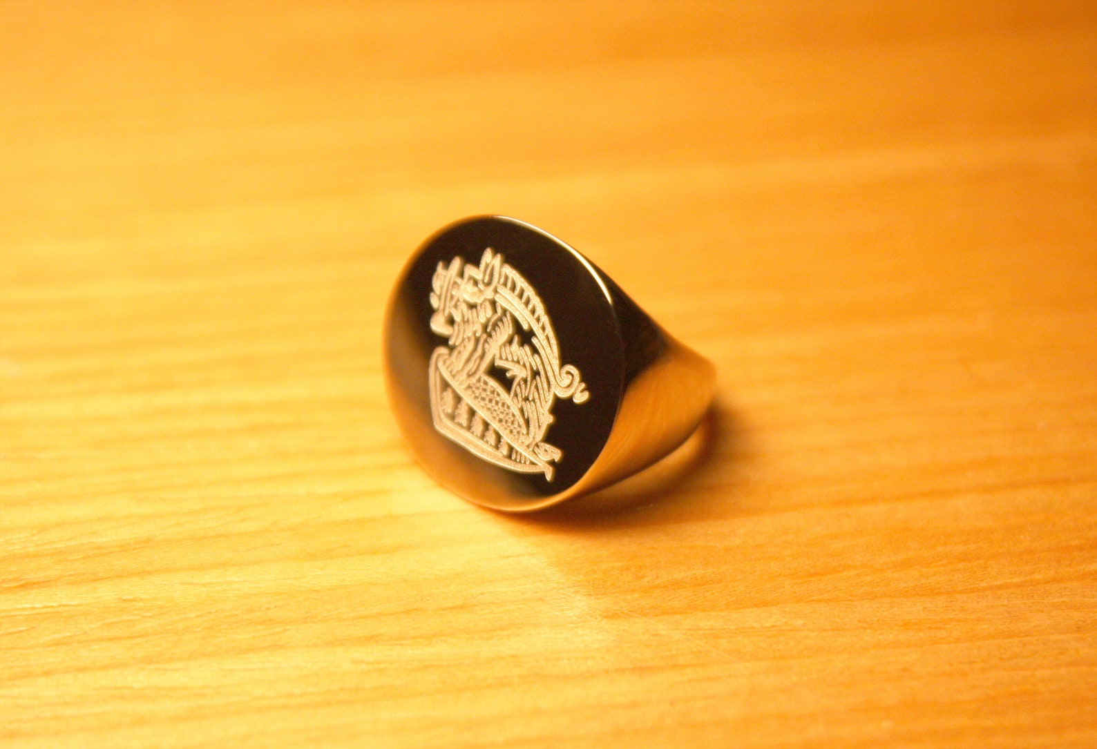 KingsMan Ring / Personalized / Signature / Engraving / | Etsy