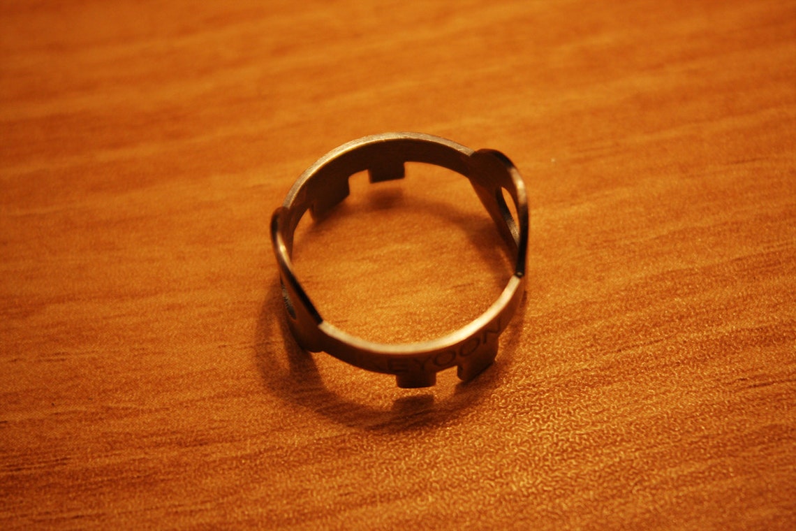 Key Ring / Initial Ring / Personalized / Signature / Engraving - Etsy