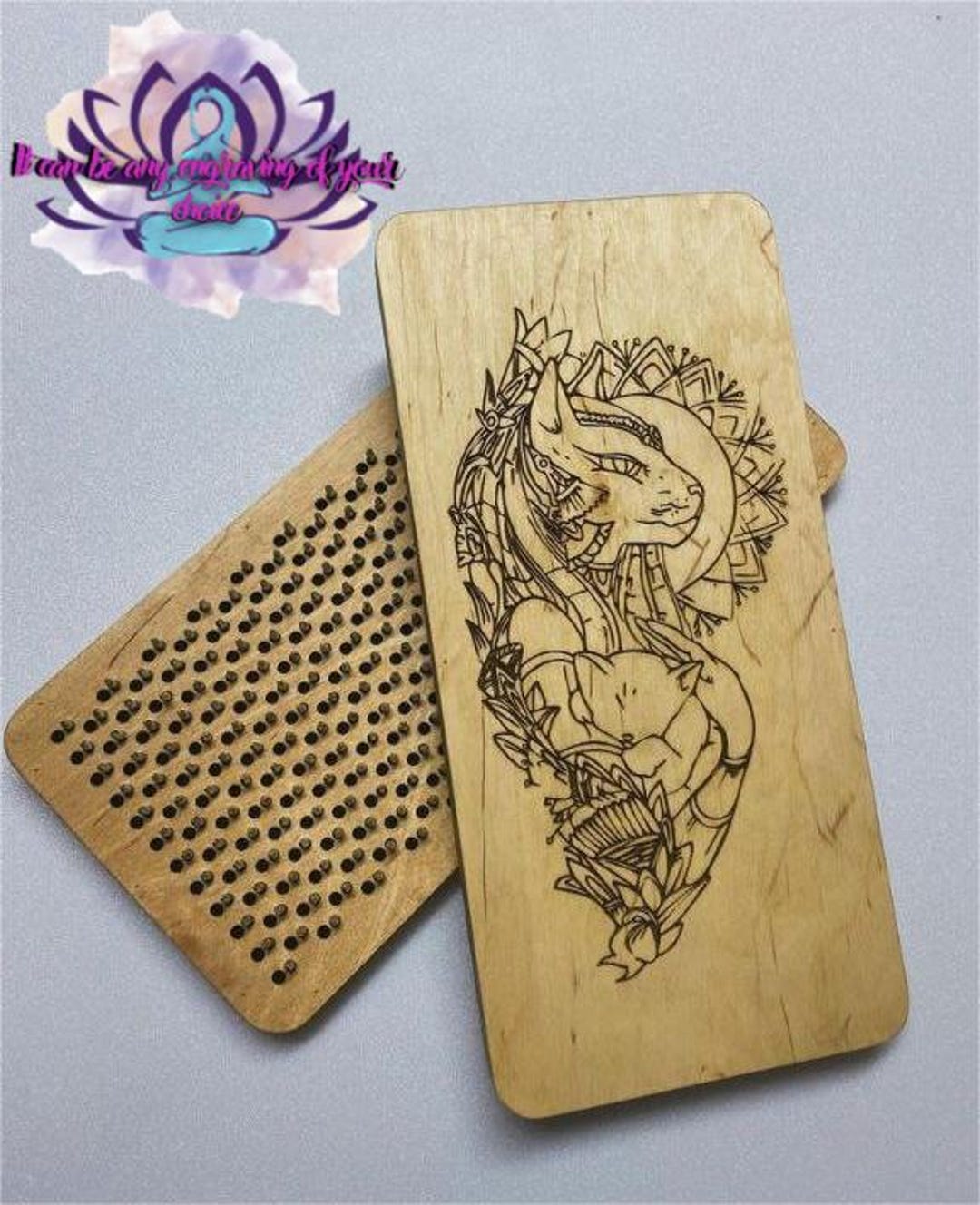 Yoga Board for Meditation – Light Sadhu Board for Beginners With 10mm ...