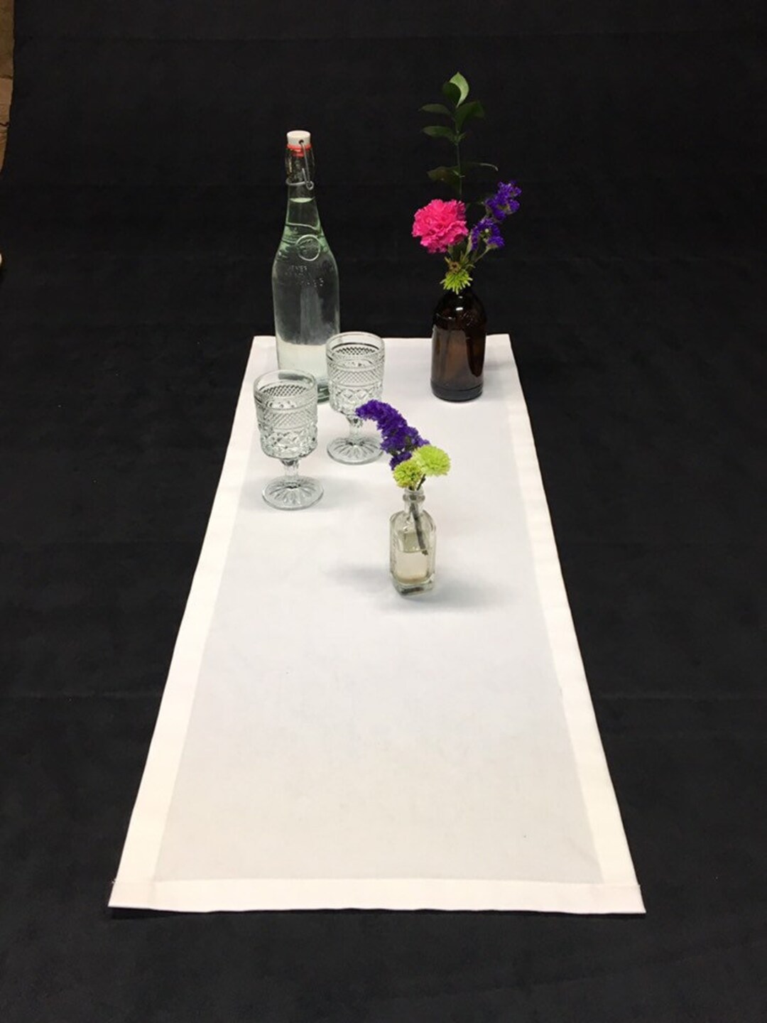 108 WHITE Cotton Table Runner Blank Screen Printing - Etsy