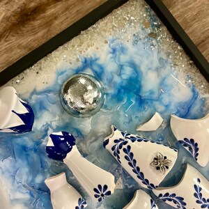 Epoxy Resin Broken Casa Azul Art Work - Etsy