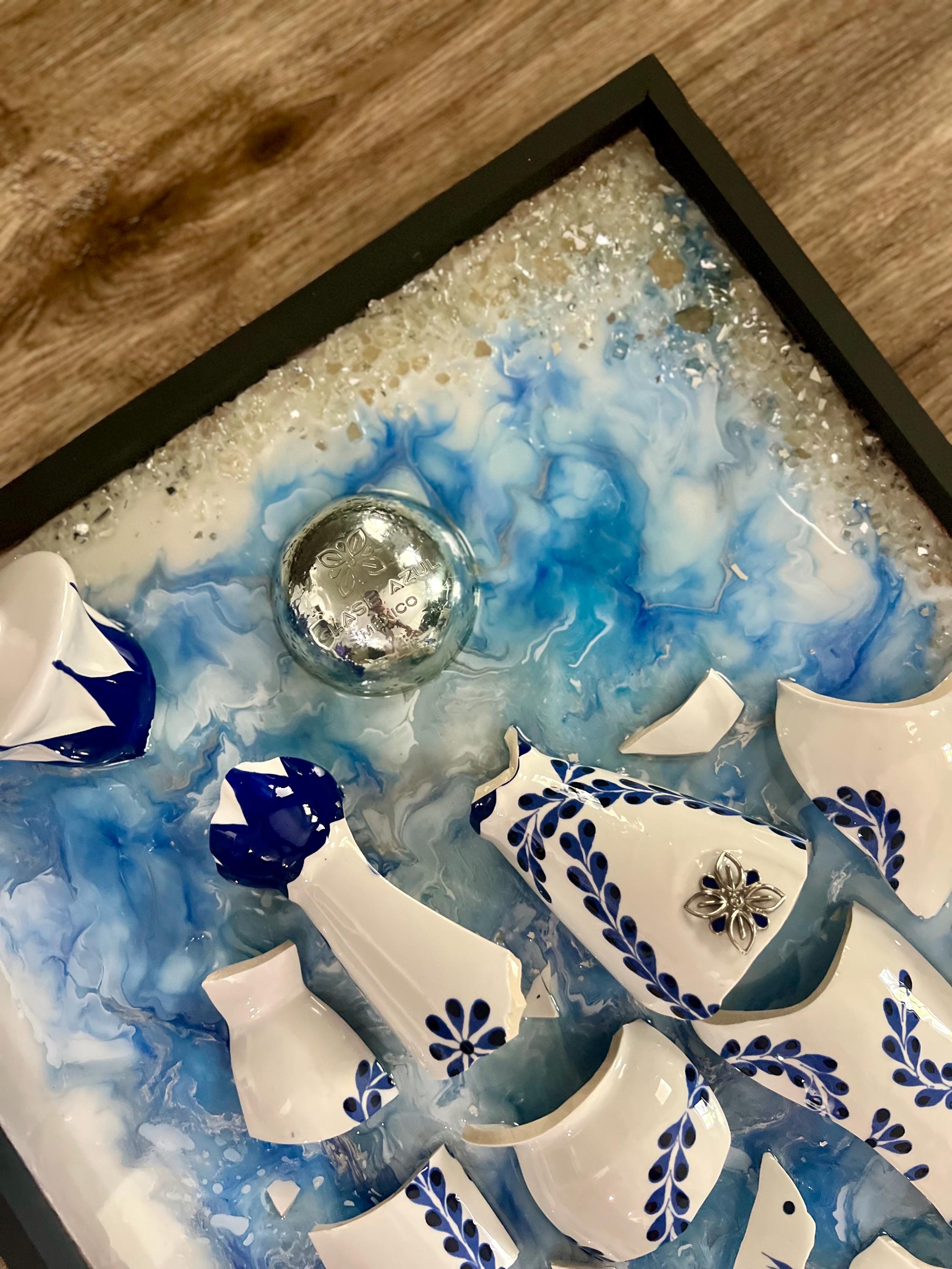 Epoxy Resin Broken Casa Azul Art Work - Etsy