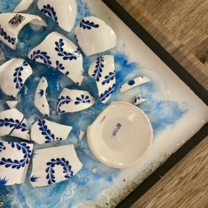 Epoxy Resin Broken Casa Azul Art Work - Etsy