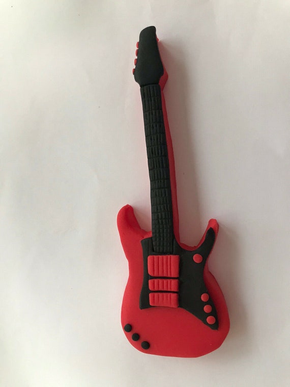 Guitar Edible Cake Topper
