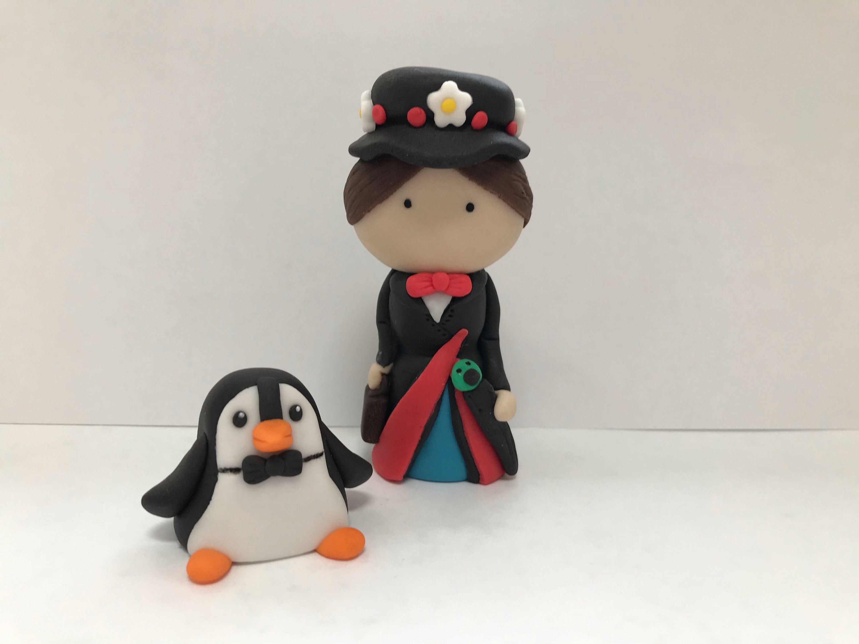 Handmade Edible Mary Poppins Style Cake Topper Decoration - Etsy UK