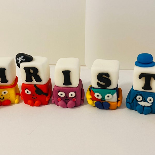 Alphabet Blocks - Etsy UK