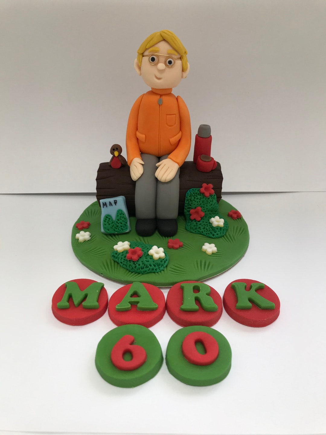 Handmade Edible Walker, Rambler Cake Topper Decoration, Birthday ...