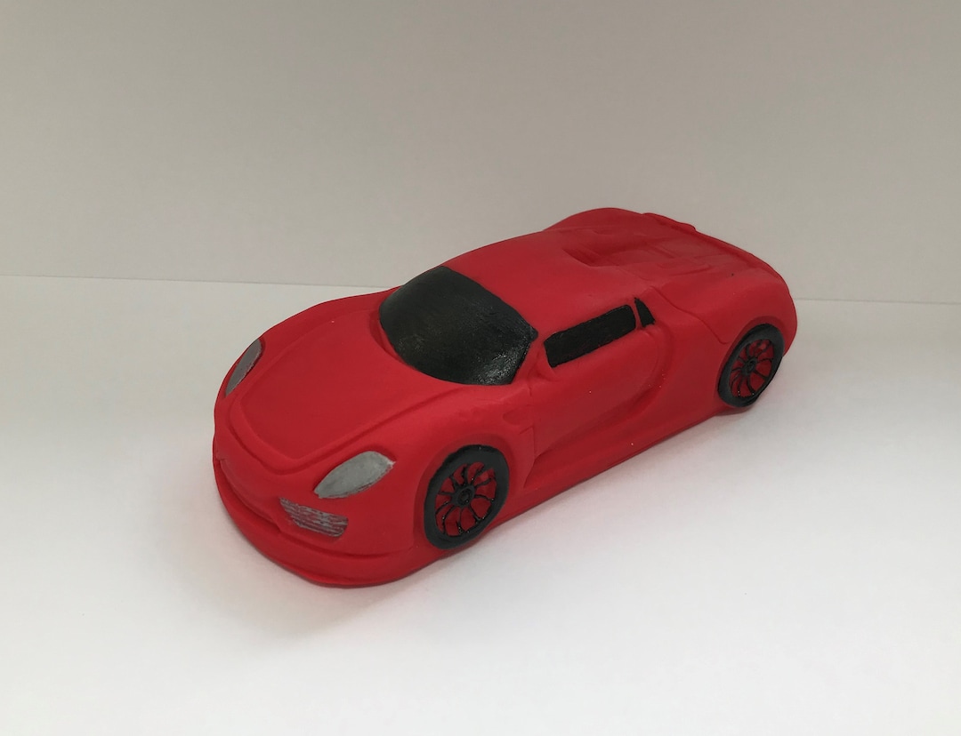 Handmade Edible Large Sports Car, Cake Topper Decoration, Birthday ...