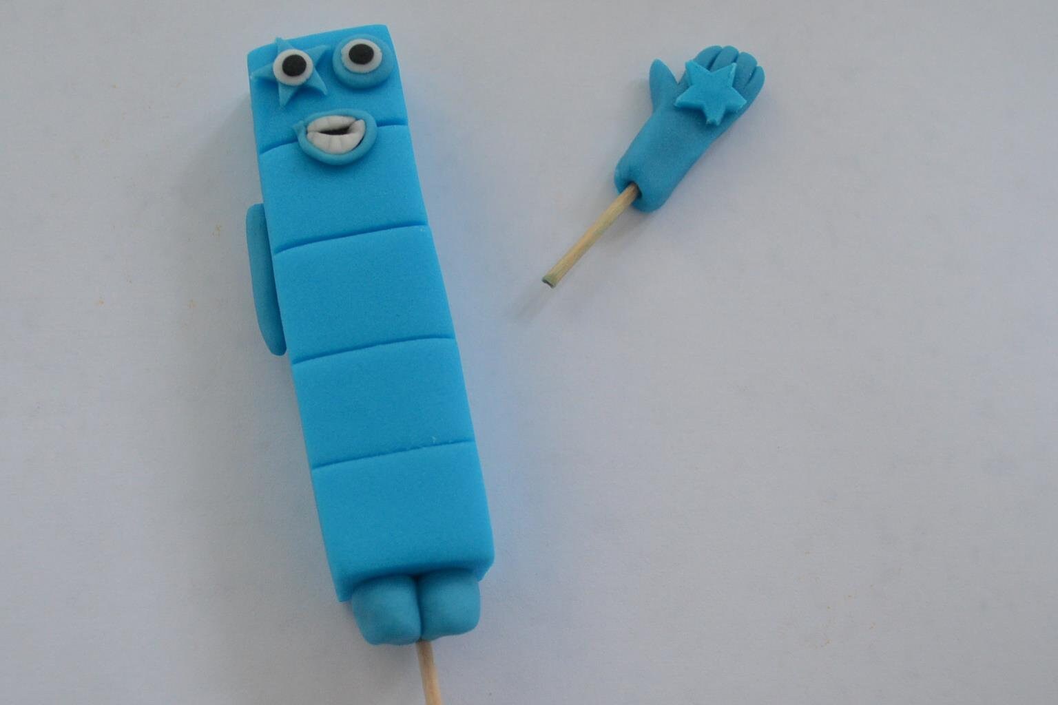 Handmade Edible Number Blocks Numberblocks Cake Topper | Etsy UK