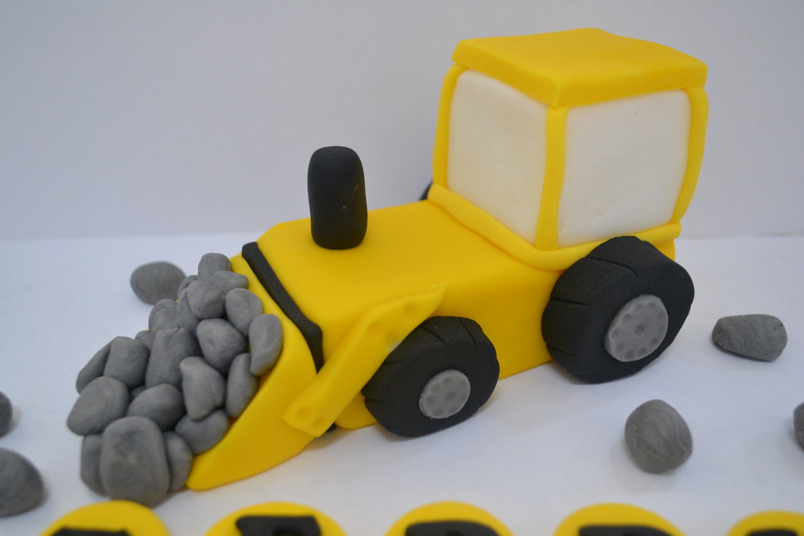 Handmade Edible Digger, Farm, Construction, Cake Topper, Birthday ...