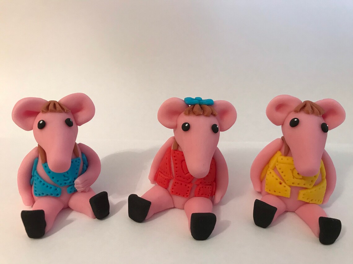 Handmade Edible Clangers Cbeebies Cake Topper Decoration | Etsy UK