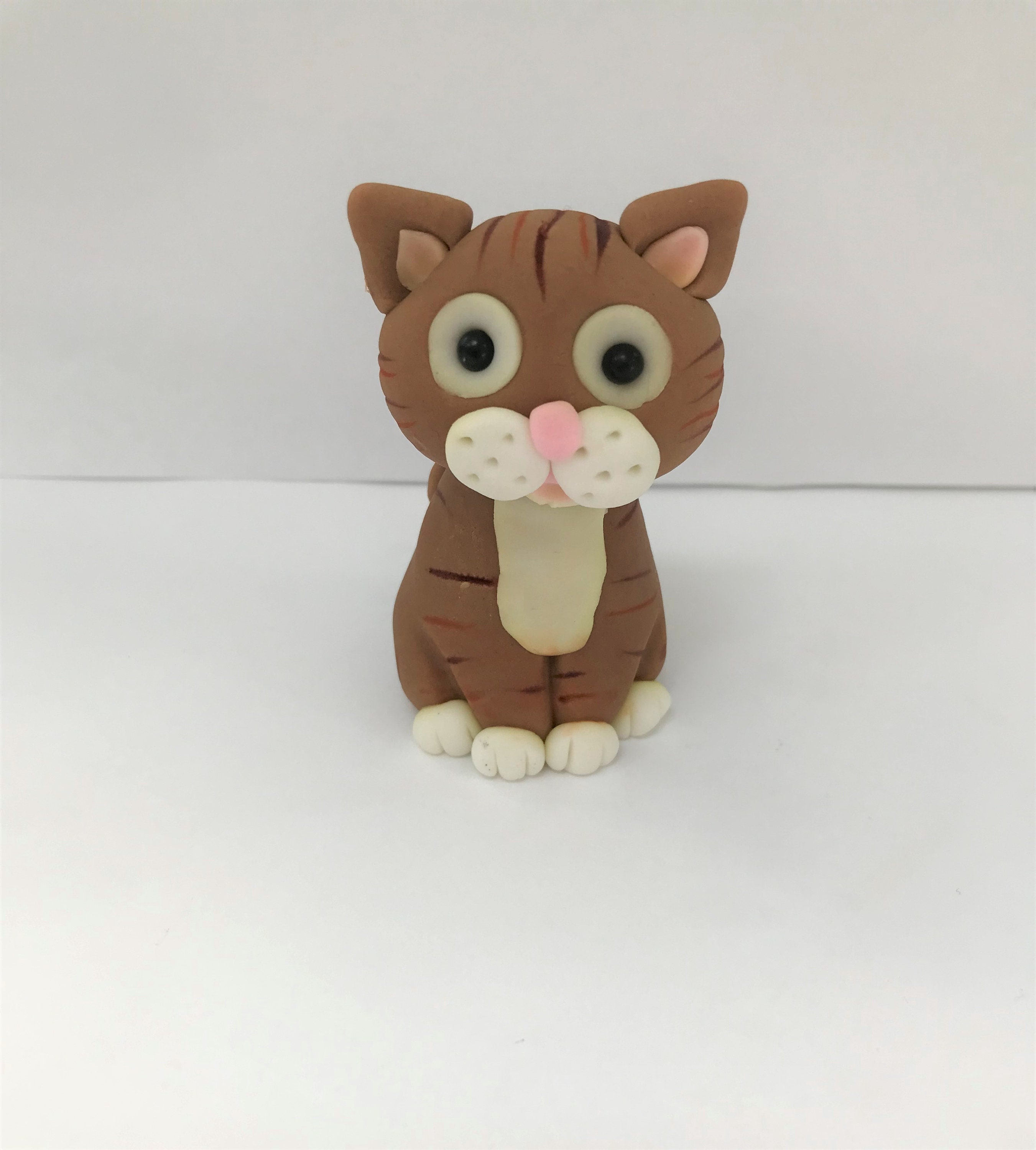 Handmade Edible Cat, Cake Topper Decoration, Birthday - Etsy UK