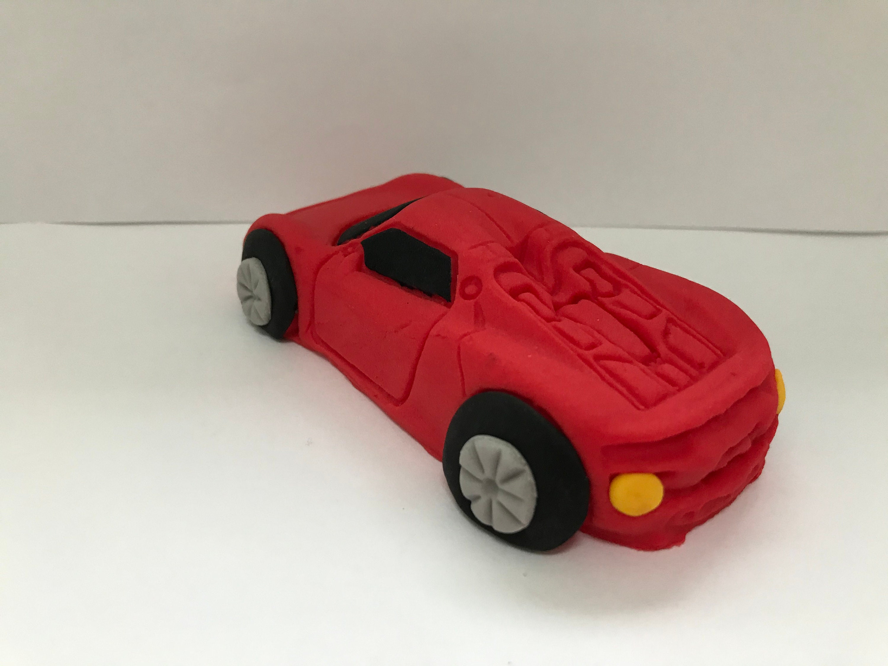 Corvette Car Cake Fondant