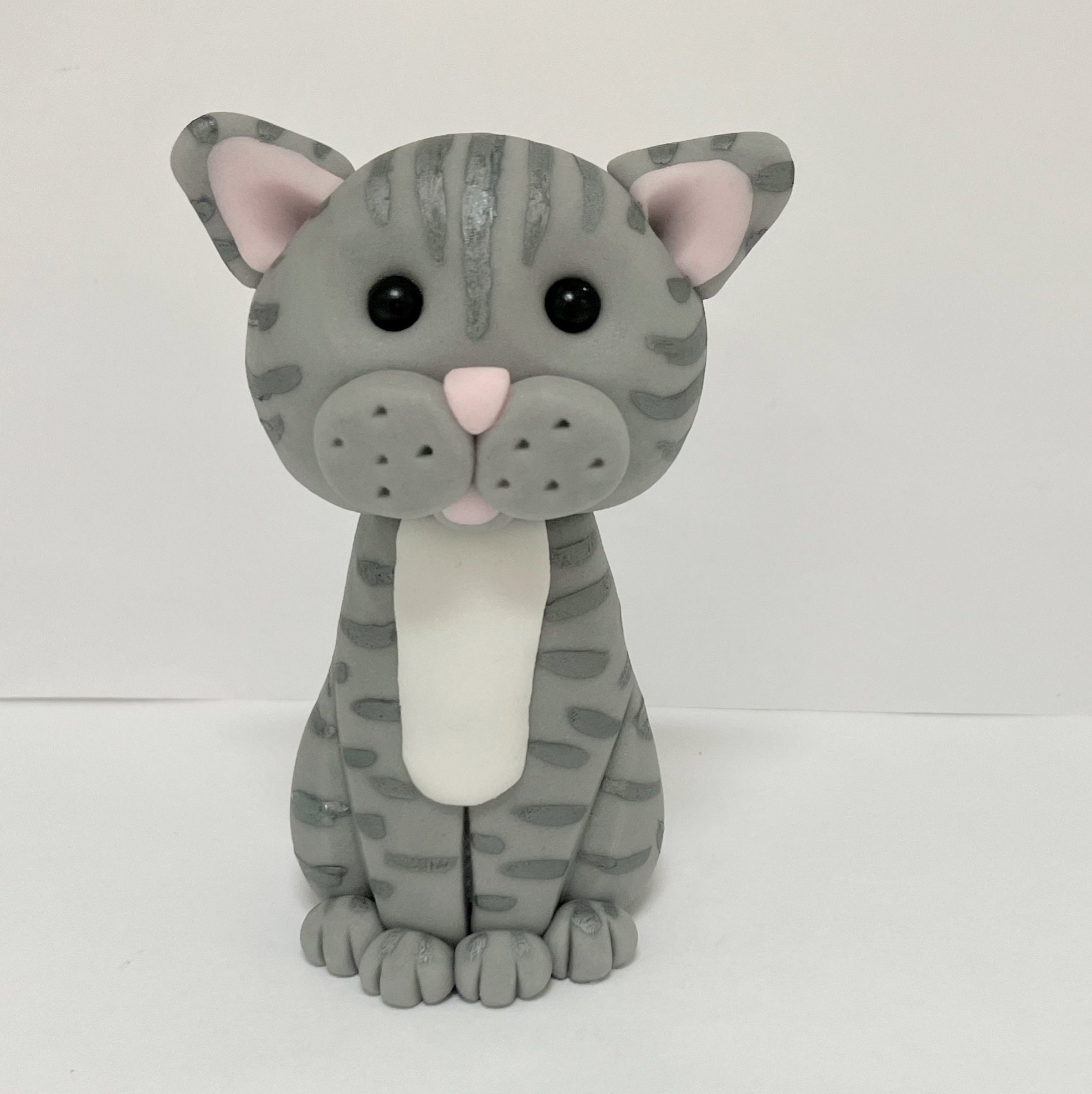 Handmade Edible Cat, Cake Topper Decoration, Birthday - Etsy UK