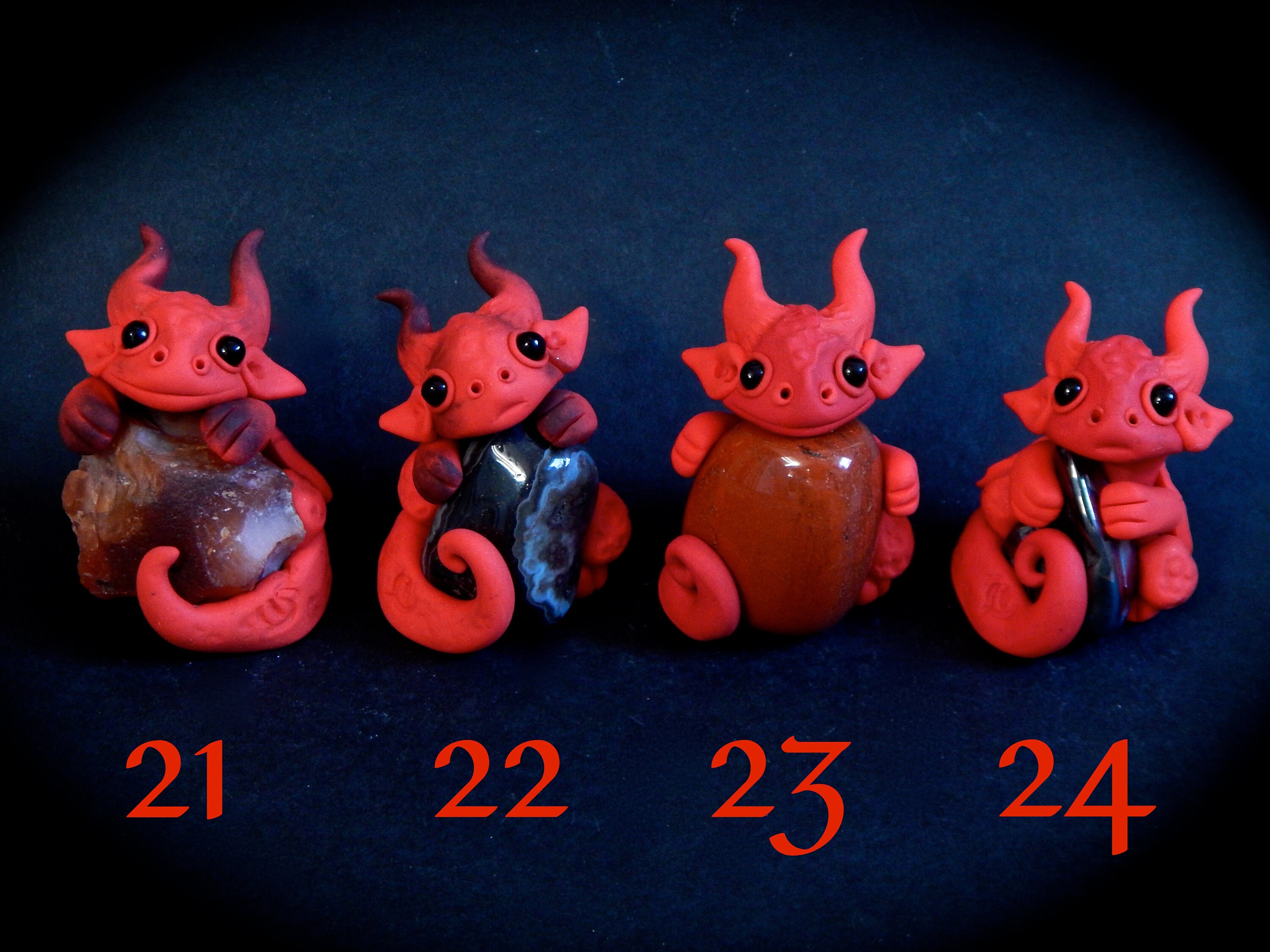 Adopt a Red Dragon Child | Etsy