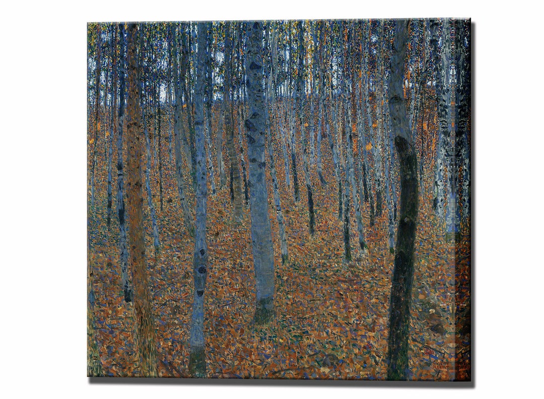 Beach Grove by GUSTAV KLIMT, Ready to Hang, Art Print Canvas Art Home ...