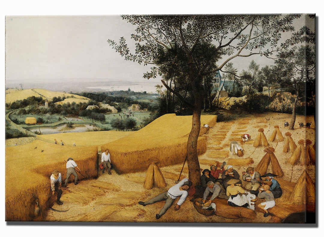 The Harvesters by Pieter Bruegel, Canvas Print Canvas Art Wall Decor ...