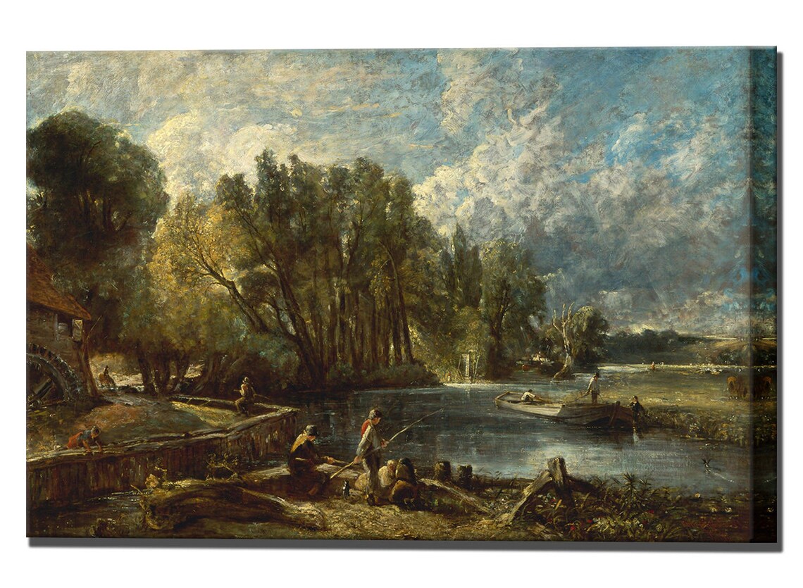 Stratford Mill, John Constable Wall Decor Canvas Print Canvas Wall Art ...
