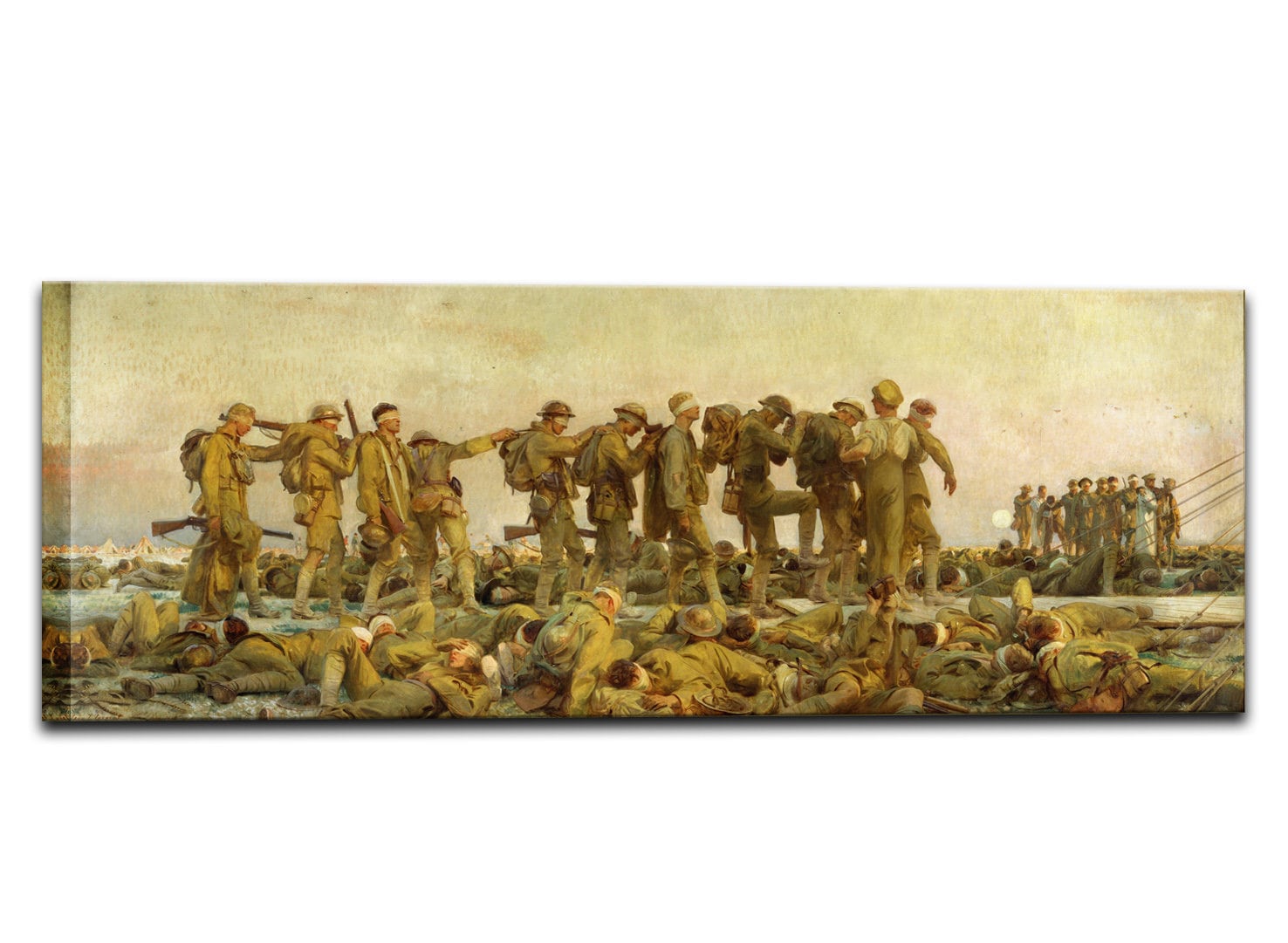 John Singer Sargent Gassed Canvas Art Canvas Wall Art Print | Etsy