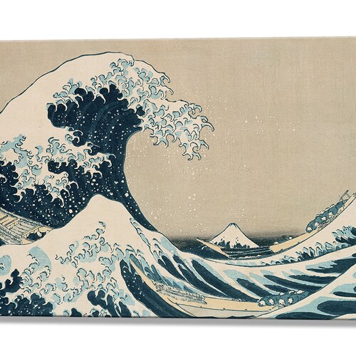 Japanese Art Prints the Great Wave off Kanagawa by Katsushika - Etsy