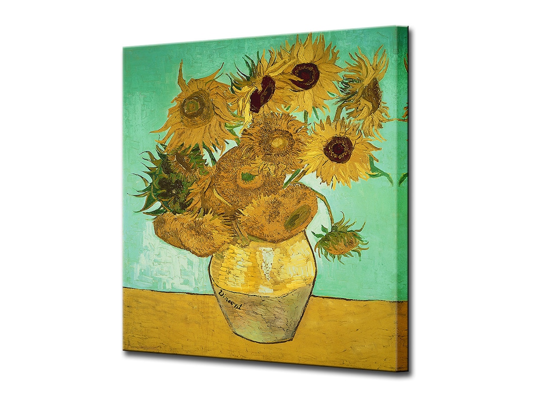 Van Gogh Sunflowers Print, VINCENT VAN GOGH, Prints Canvas Print Canvas ...
