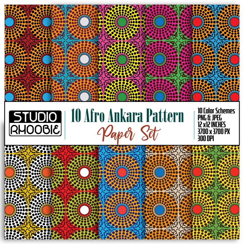 African Print Wallpaper - Etsy