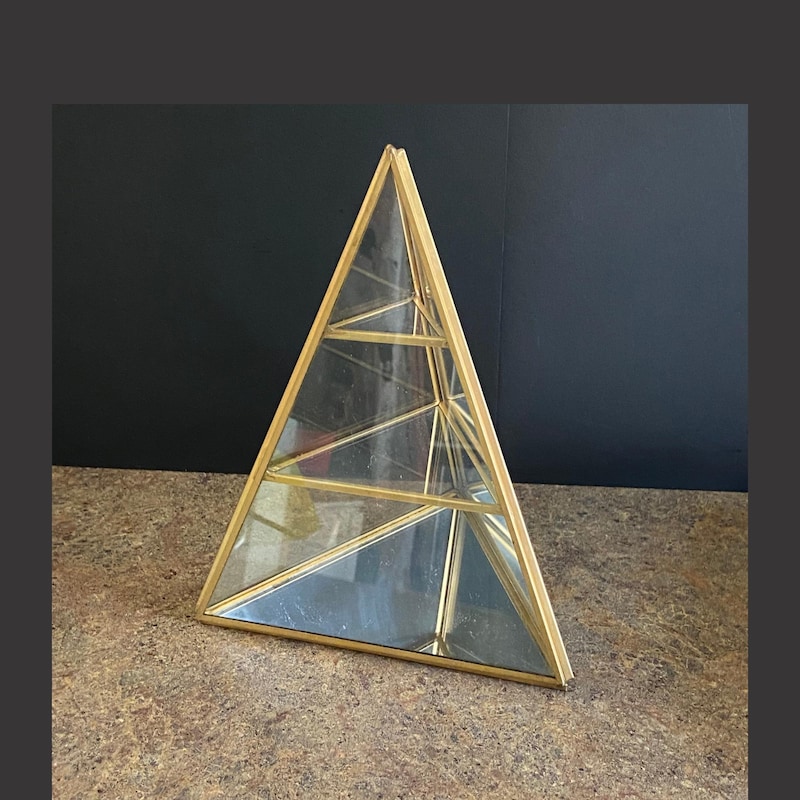 Vintage Display Case Glass - Etsy