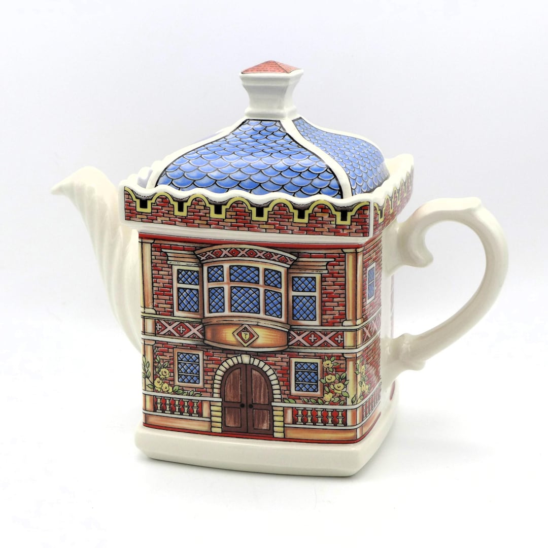 Vintage Sadler Elizabethan House Teapot, English Country Houses ...