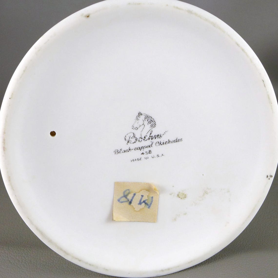 Boehm Porcelain Bird Figurine, Vintage Edward Marshall Boehm Black ...