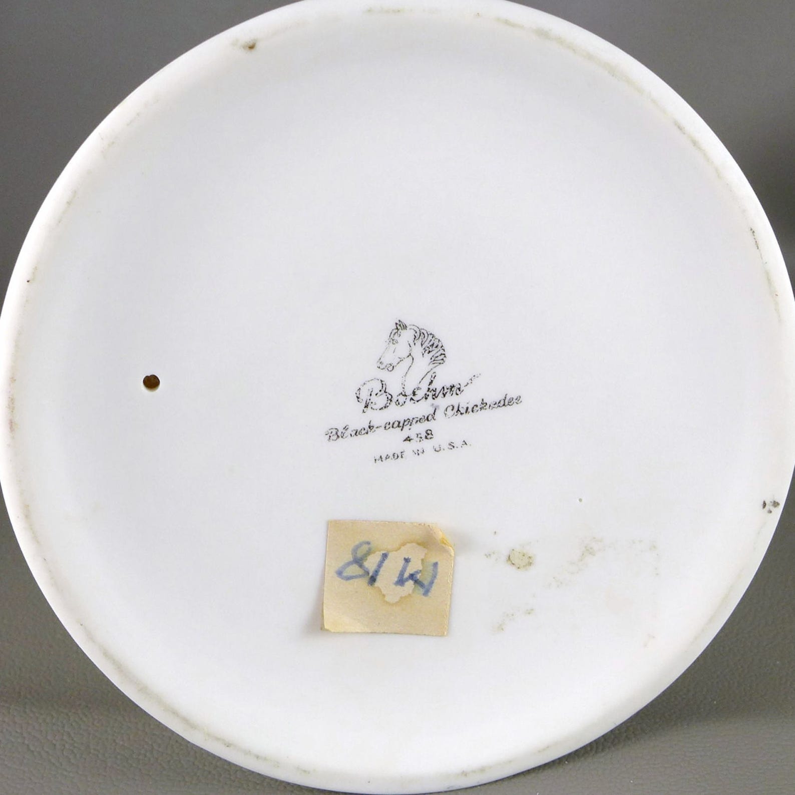 Boehm Porcelain Bird Figurine, Vintage Edward Marshall Boehm Black ...