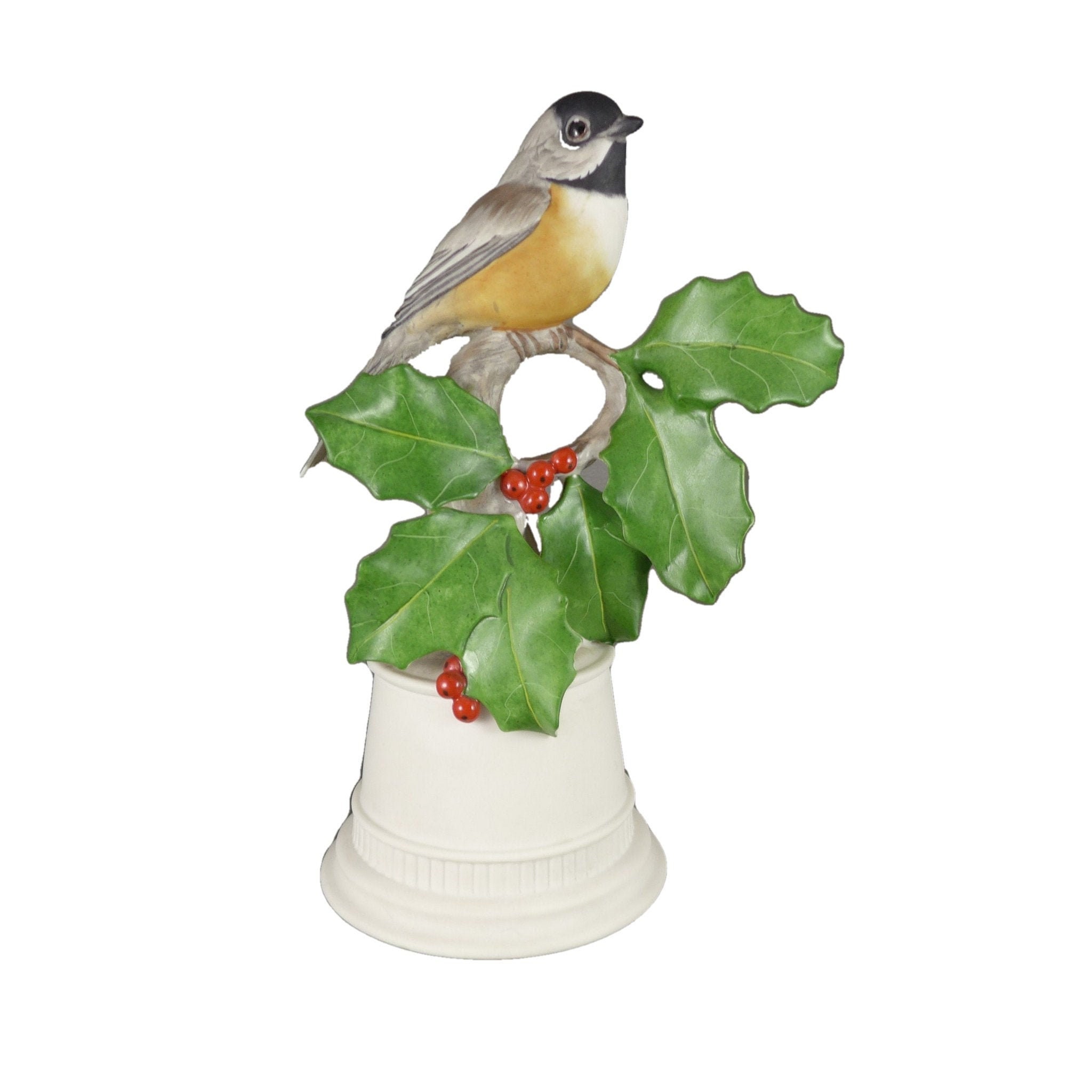 Boehm Porcelain Bird Figurine, Vintage Edward Marshall Boehm Black ...