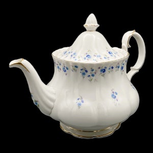 Vintage Royal Albert Memory Lane Teapot, Large, Bone China, Made in ...