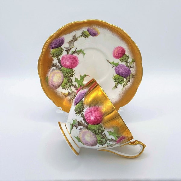 Thistle Tea Cup - Etsy